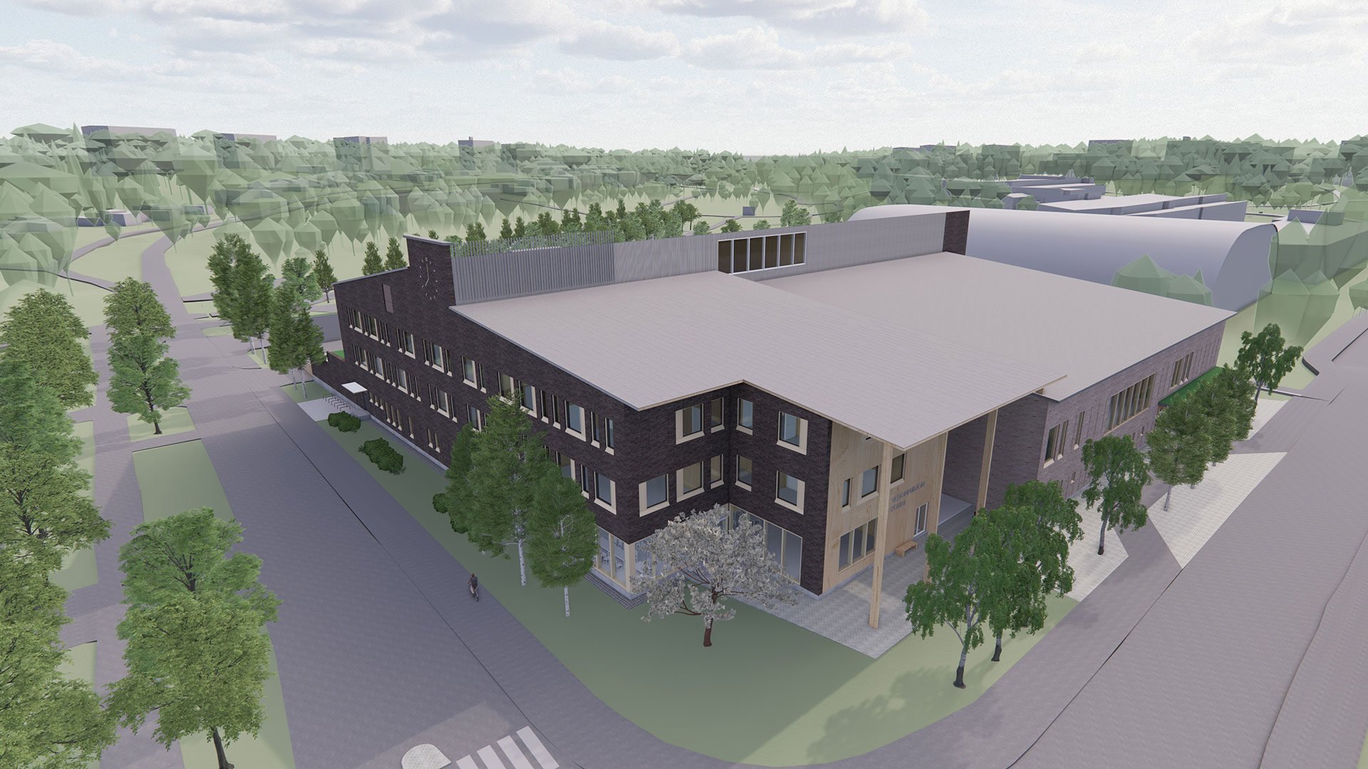 Tiedonpuisto koulu, Raisio | A-Insinöörit